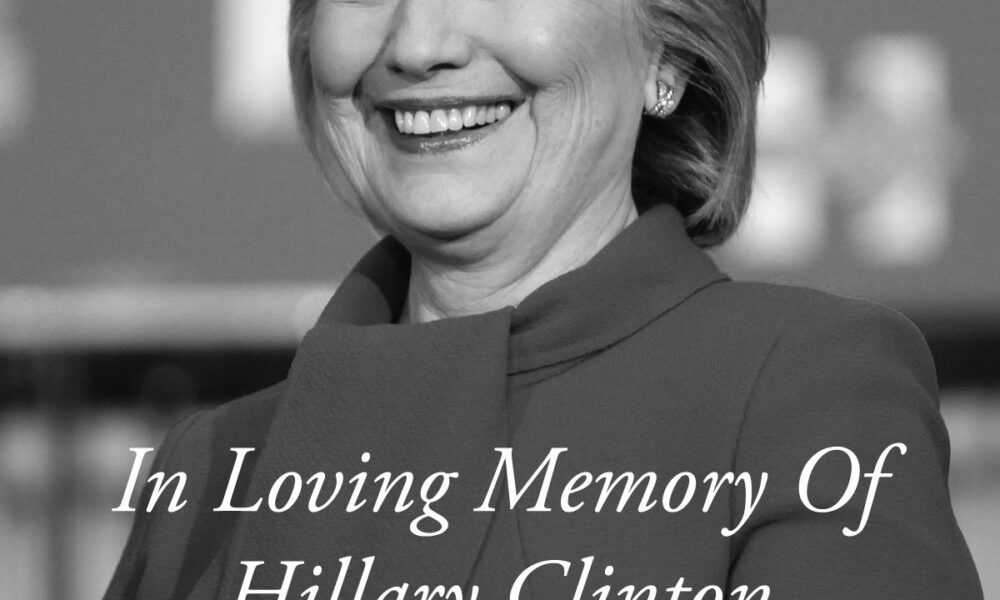 BREAKING: U.S. Former First Lady Hillary Clinton Dies at 77 After Brief ...